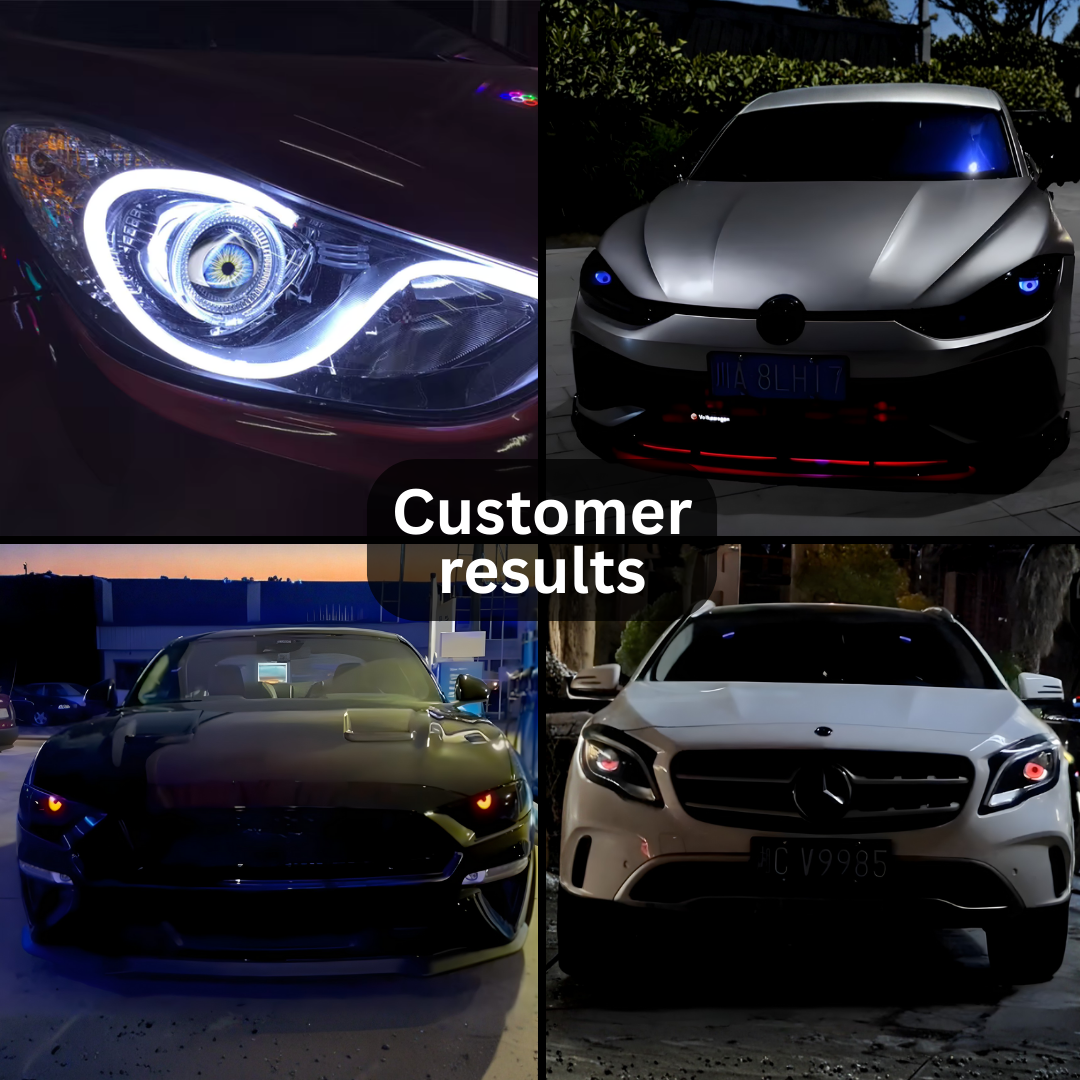 Electra Eyes - Animated Built-In Car Eyes